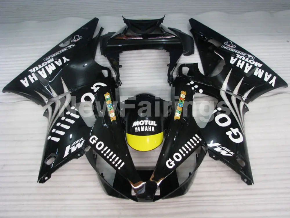 Black GO YZF-R1 Fairing Kit for a Perfect Ride – NewFairings