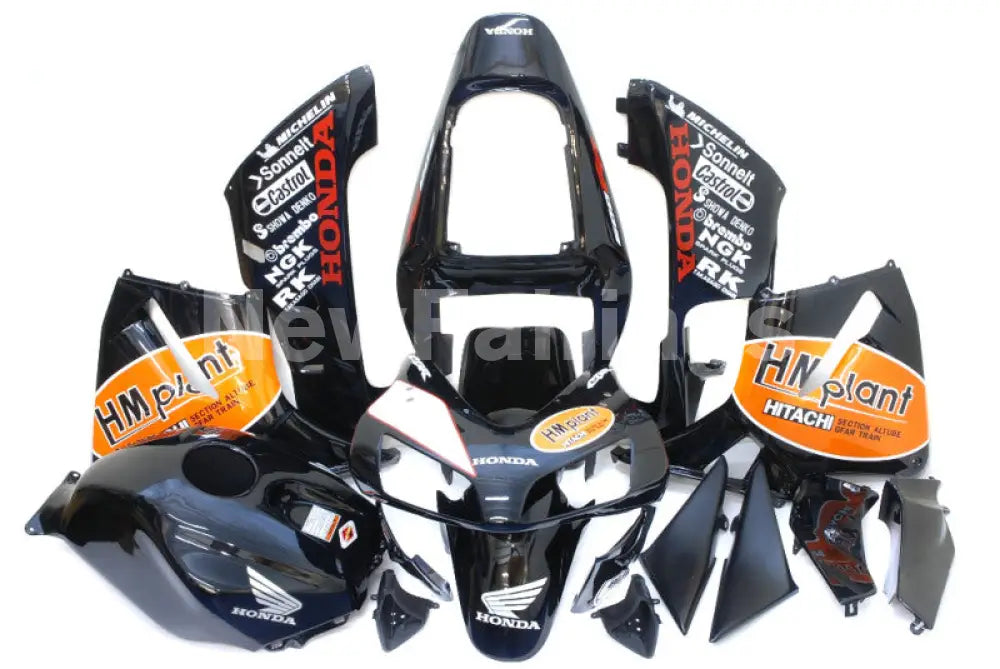 Black HM CBR600RR Fairing Kit: – NewFairings