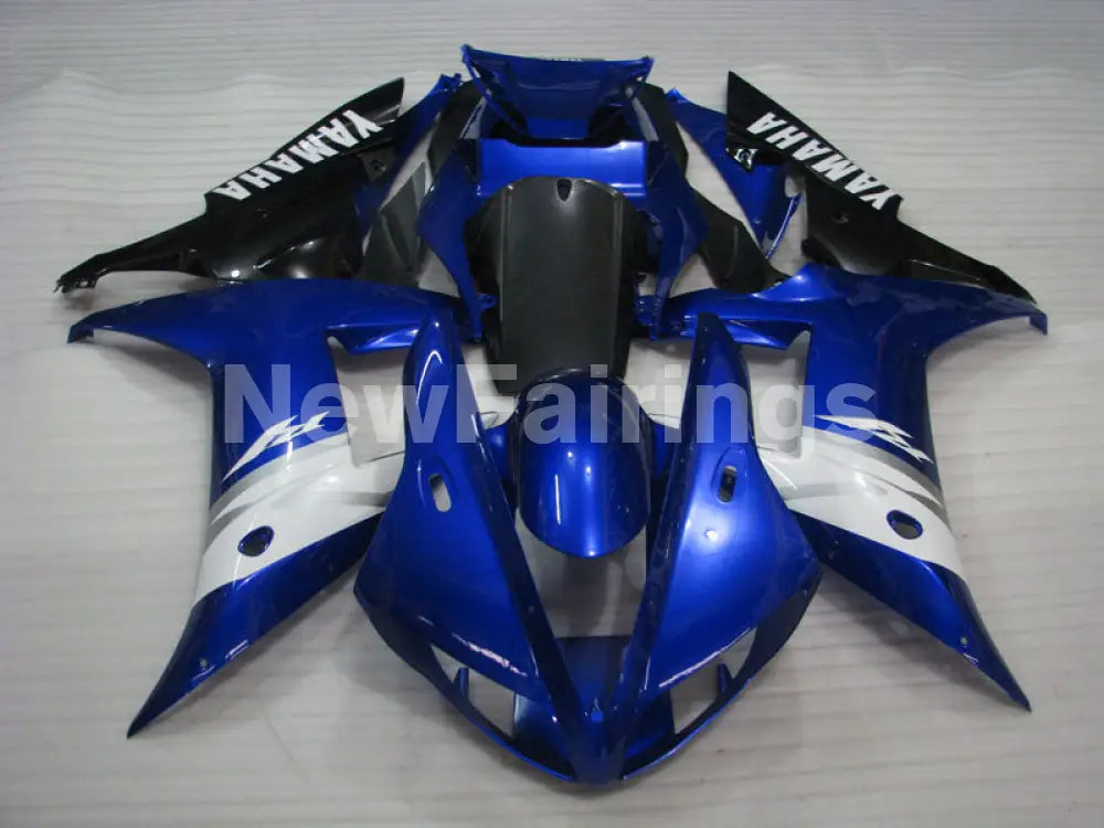 Heartfelt Blue and Black YZF-R1 Fairing Kit 02-03 – NewFairings