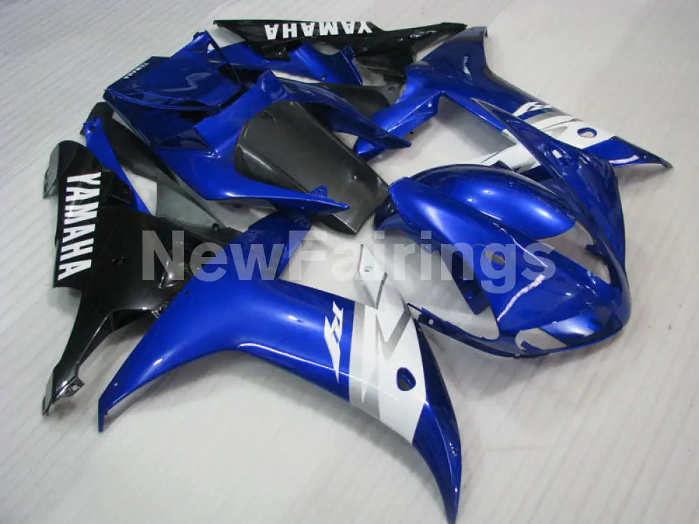 Heartfelt Blue and Black YZF-R1 Fairing Kit 02-03 – NewFairings