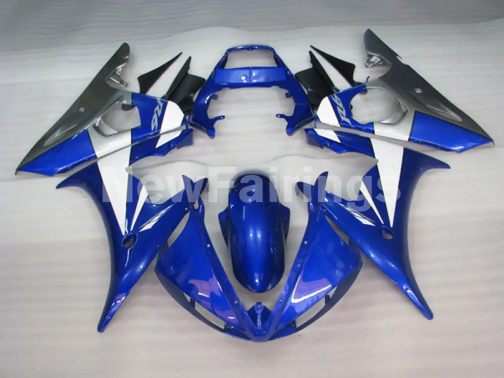 Blue and White Grey YZF-R6 Fairing Kit for a Fresh Look – NewFairings