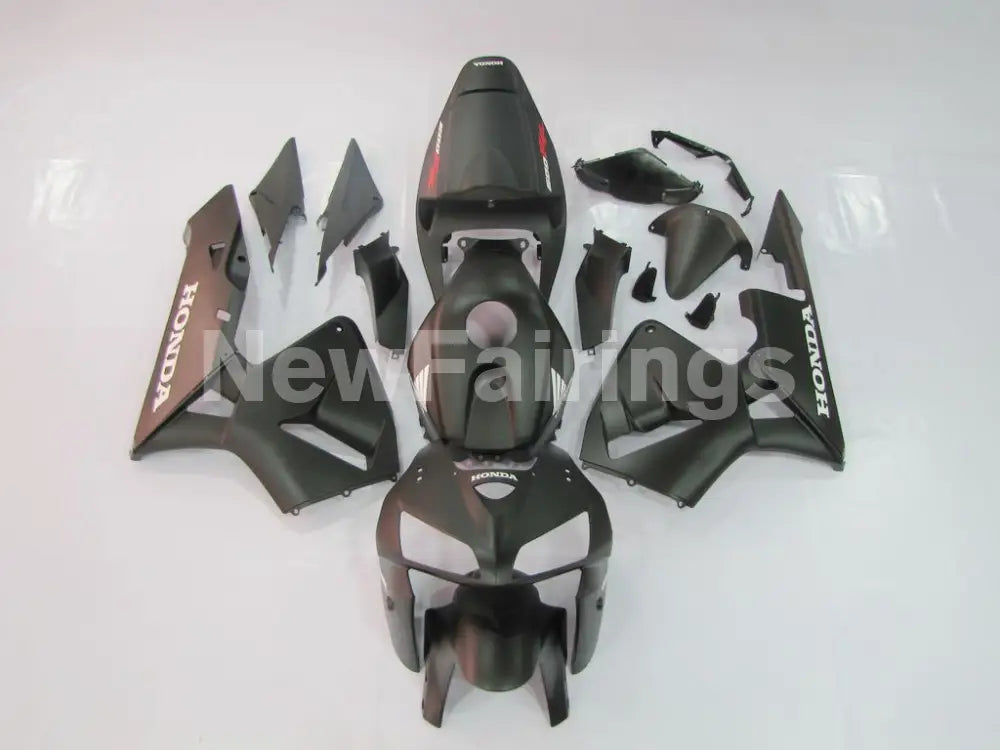 Transform your CBR600RR 05-06 with Matte Black Factory Style Fairing ...
