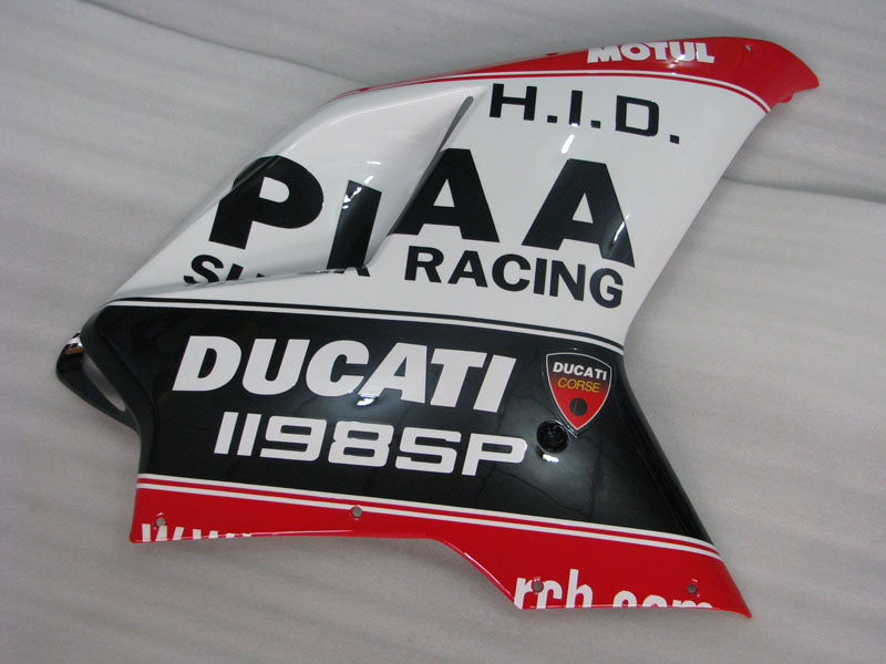 Number 55 Red White Black MOTUL Ducati 1198 Fairing Kit – NewFairings