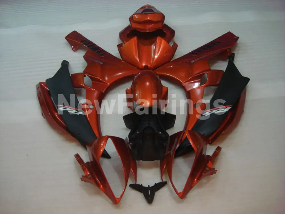 Orange Matte Black YZF R6 Fairing Kit Selective Buying – NewFairings