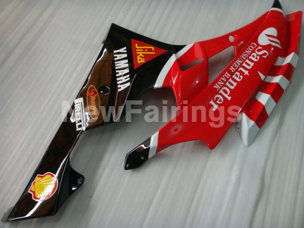Red and Black Santander YZF R6 Fairing Kit for Selective Buying ...