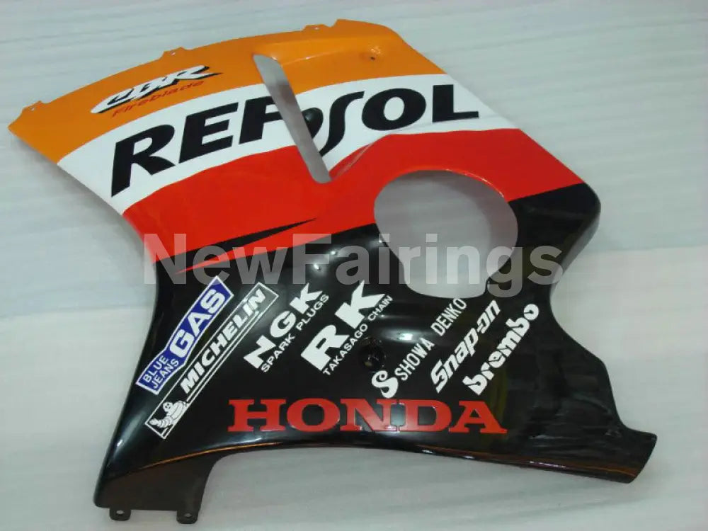 Enhance Your Ride with Red & Orange Repsol CBR 1100 XX Fairing Kit ...