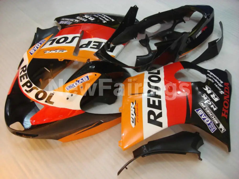 Enhance Your Ride with Red & Orange Repsol CBR 1100 XX Fairing Kit ...