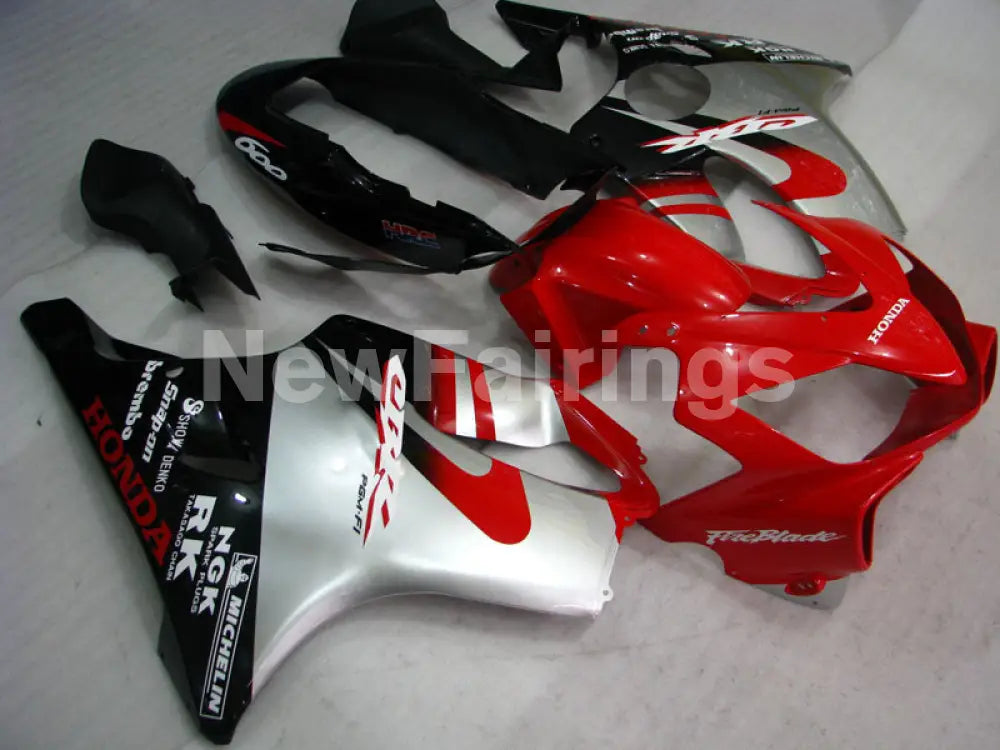Upgrade Your CBR600 F4i 04-06 with Red & Black Silver Factory Fairing ...