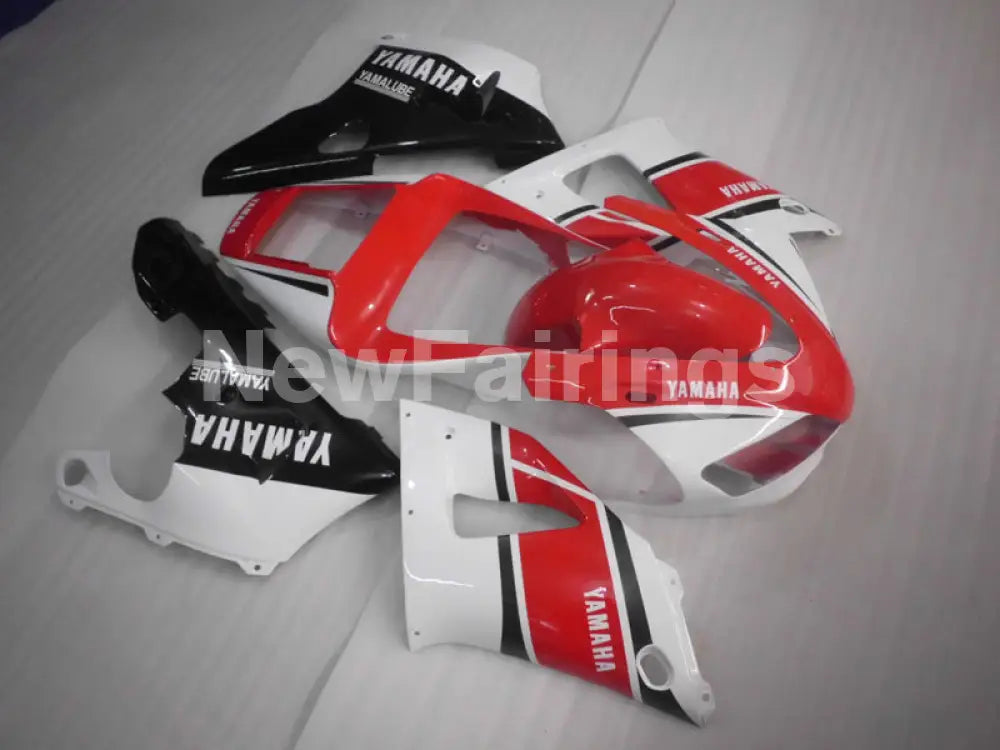 Heartfelt Red White Black YZF-R1 Fairing Kit – NewFairings