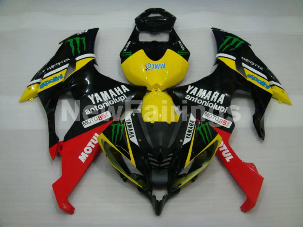 Yellow and Black Red Monster Fairing Kit for YZF R6 08 16 – NewFairings