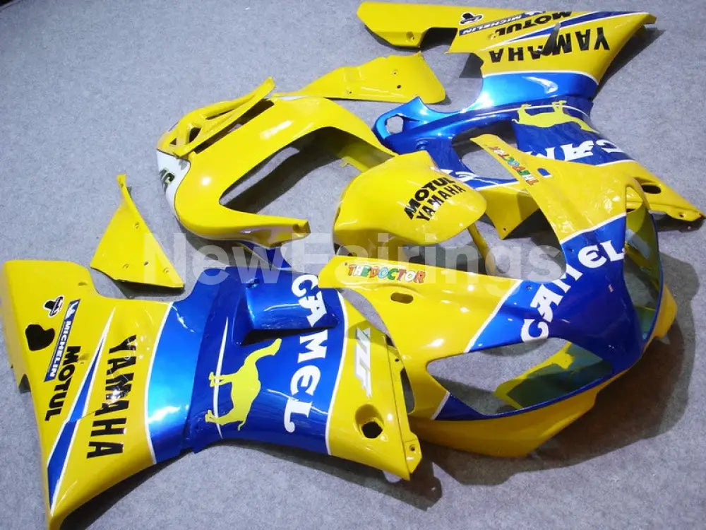 Heartfelt Yellow Blue Camel YZF-R1 98-99 Fairing Kit – NewFairings